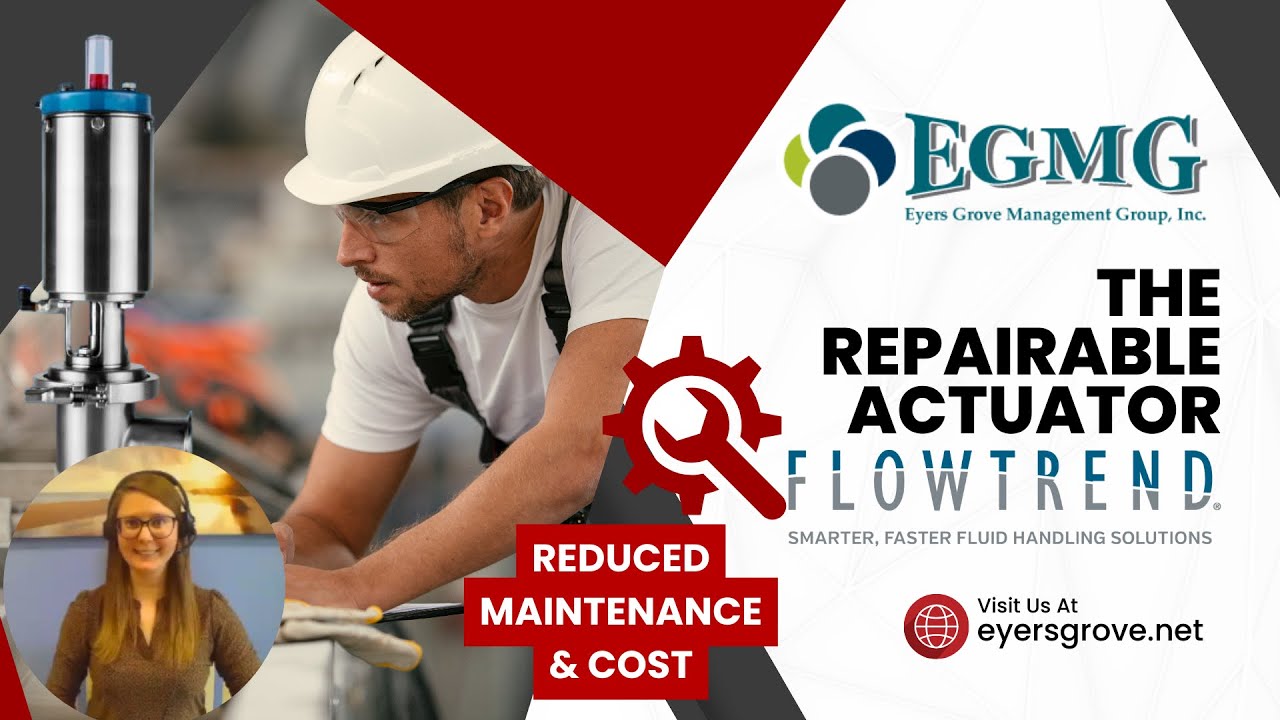 The 700 Series Repairable Actuator |Flowtrend | Air-Operated Valve ...