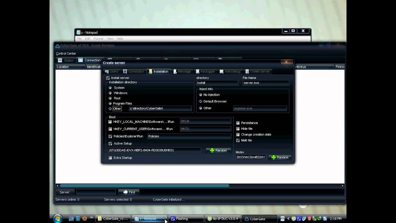 How To Use CyberGate - YouTube