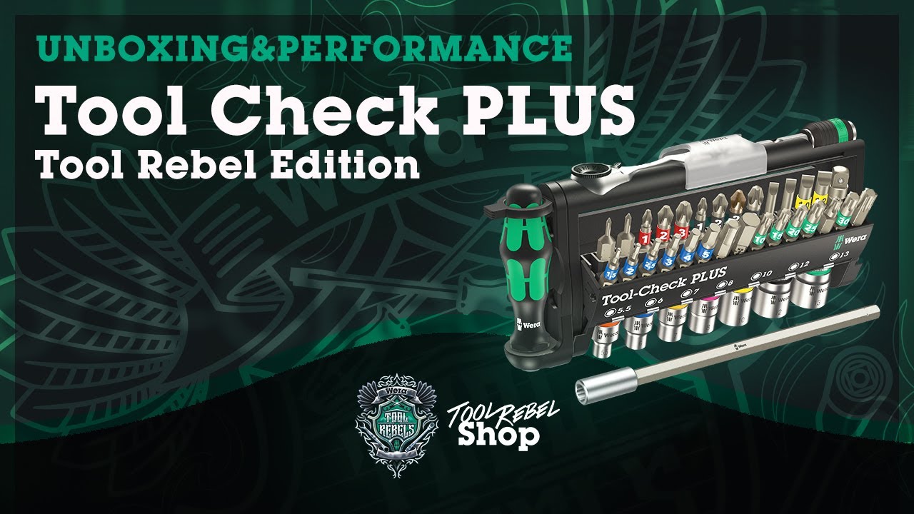 Wera | Tool-Check PLUS (Tool Rebel Edition) | Tool Rebel Shop - YouTube