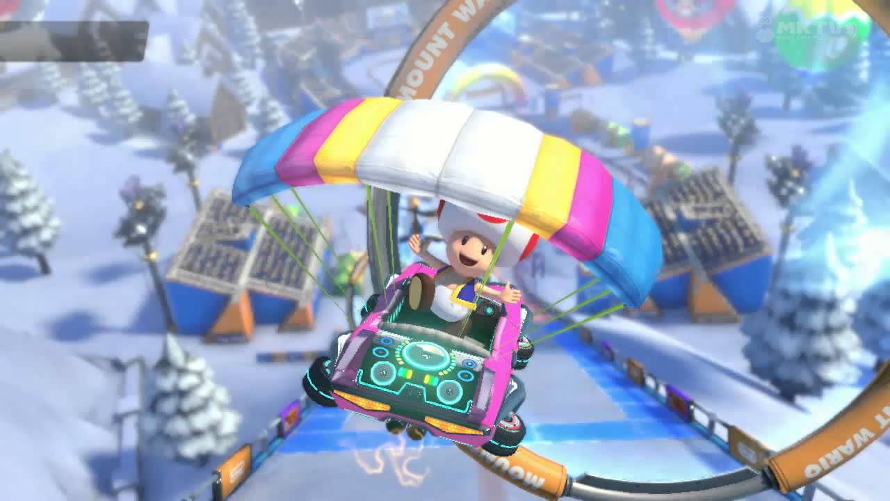 Wii U - Mario Kart 8 - Mount Wario - YouTube