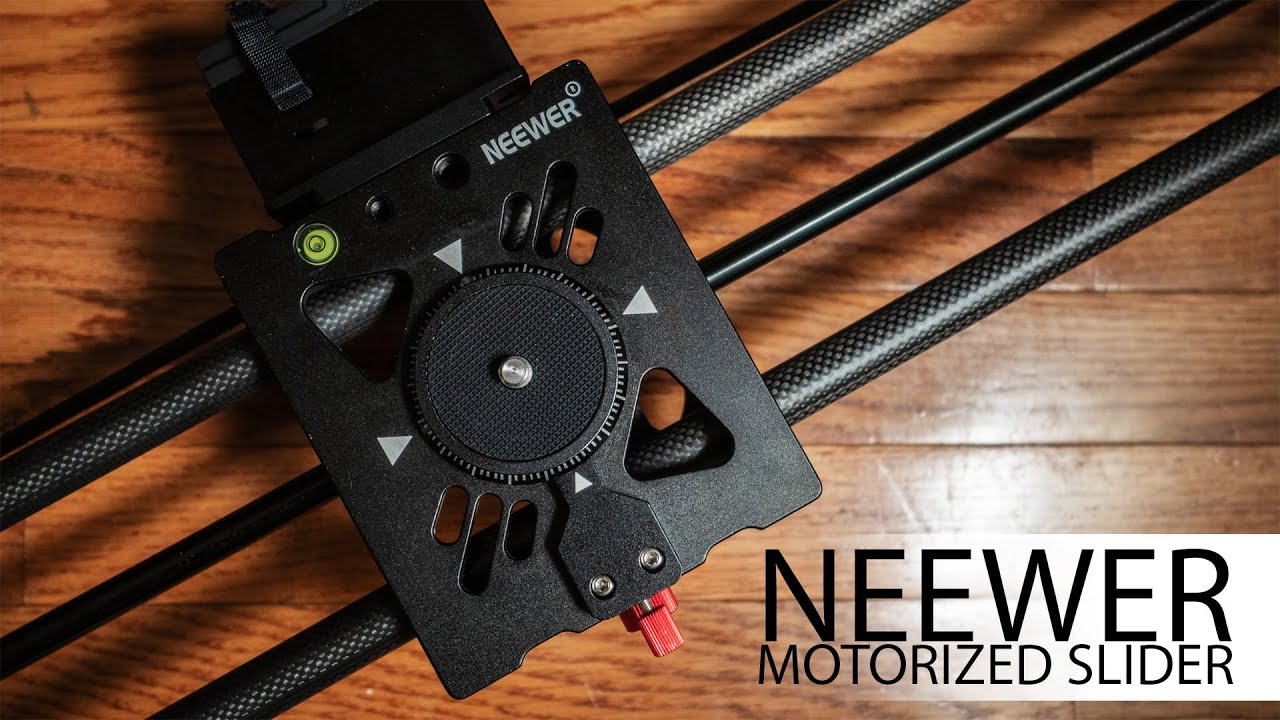 Neewer Motorized Slider Field Test and Footage - YouTube