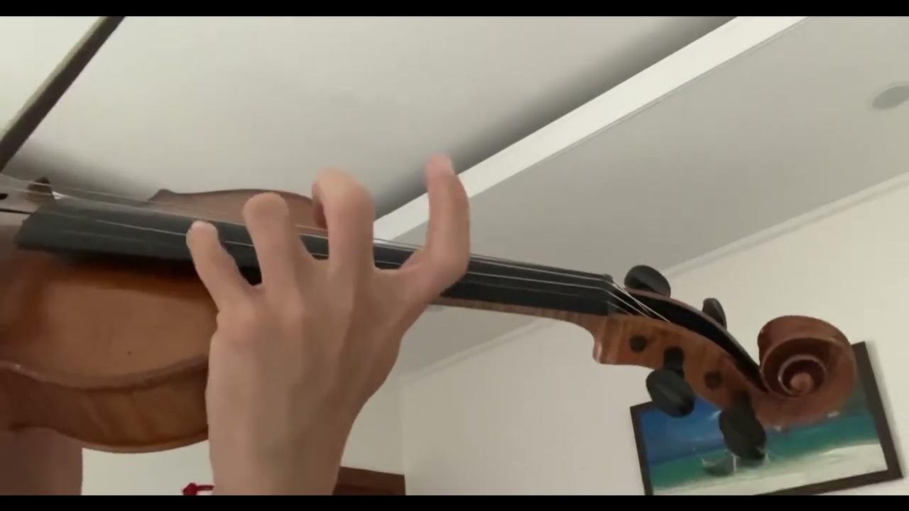 Г.Шрадик, Упражнение для скрипки 12, H.Shradieck Finger exercises 12 ...