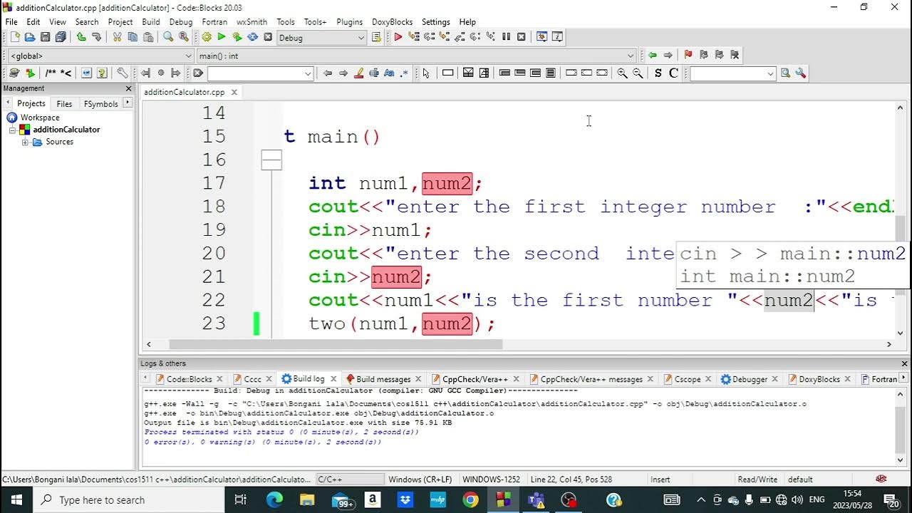c++ function that returns twice a number - YouTube