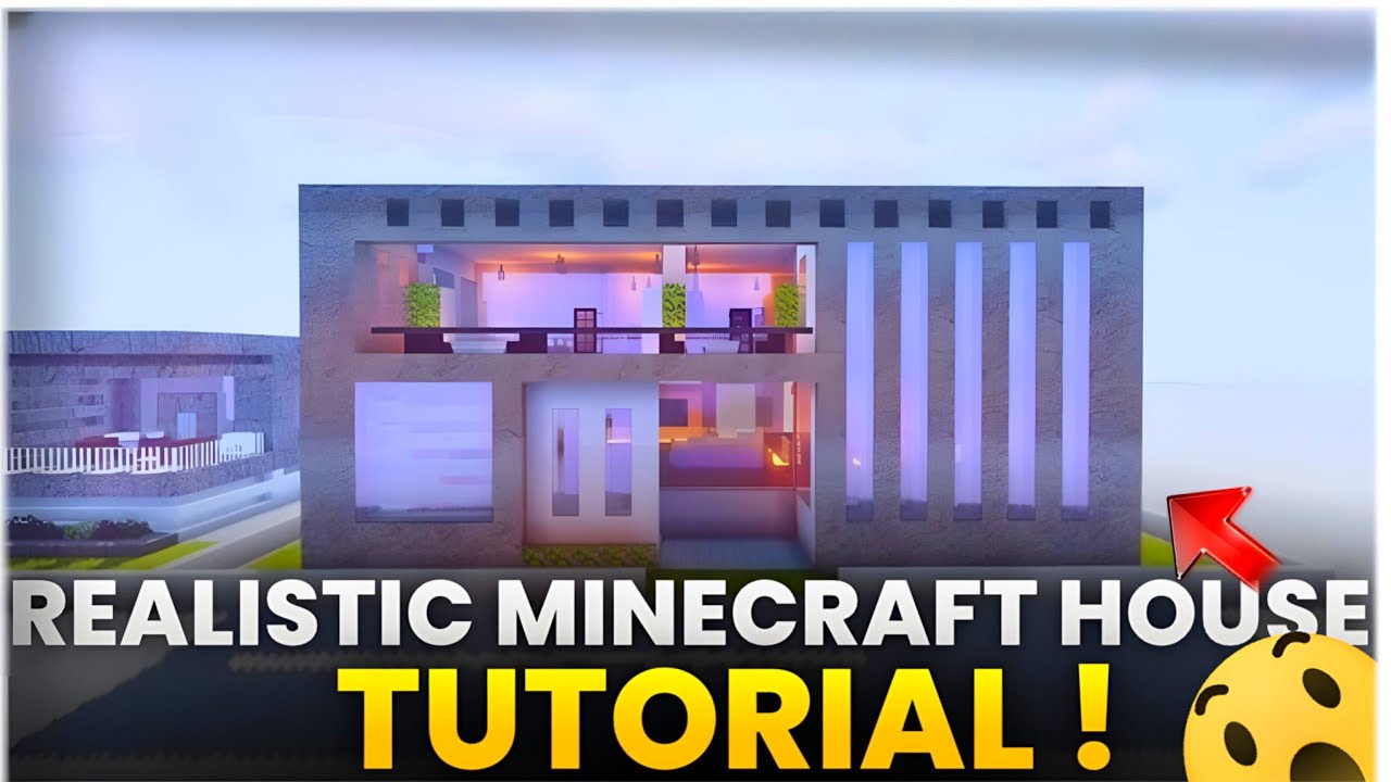 REALISTIC Minecraft House Tutorial – Easy Modern Build You NEED to Try ...