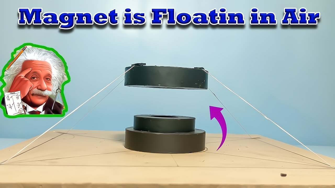 How To Make Floating Magnet At Home @MagneticGamesIT #experiment # ...