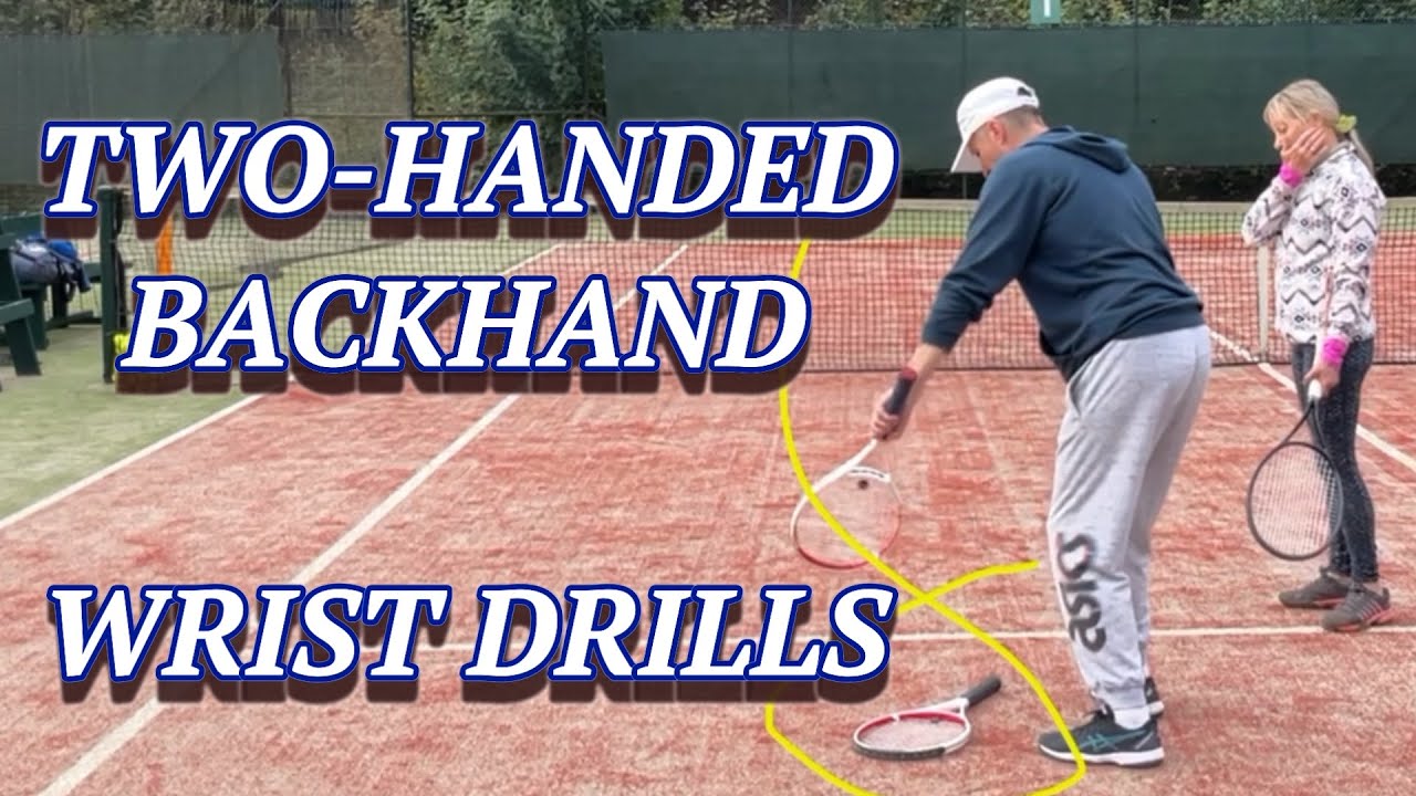 Two-Handed Backhand Drills For More Wrist Lag Power - YouTube