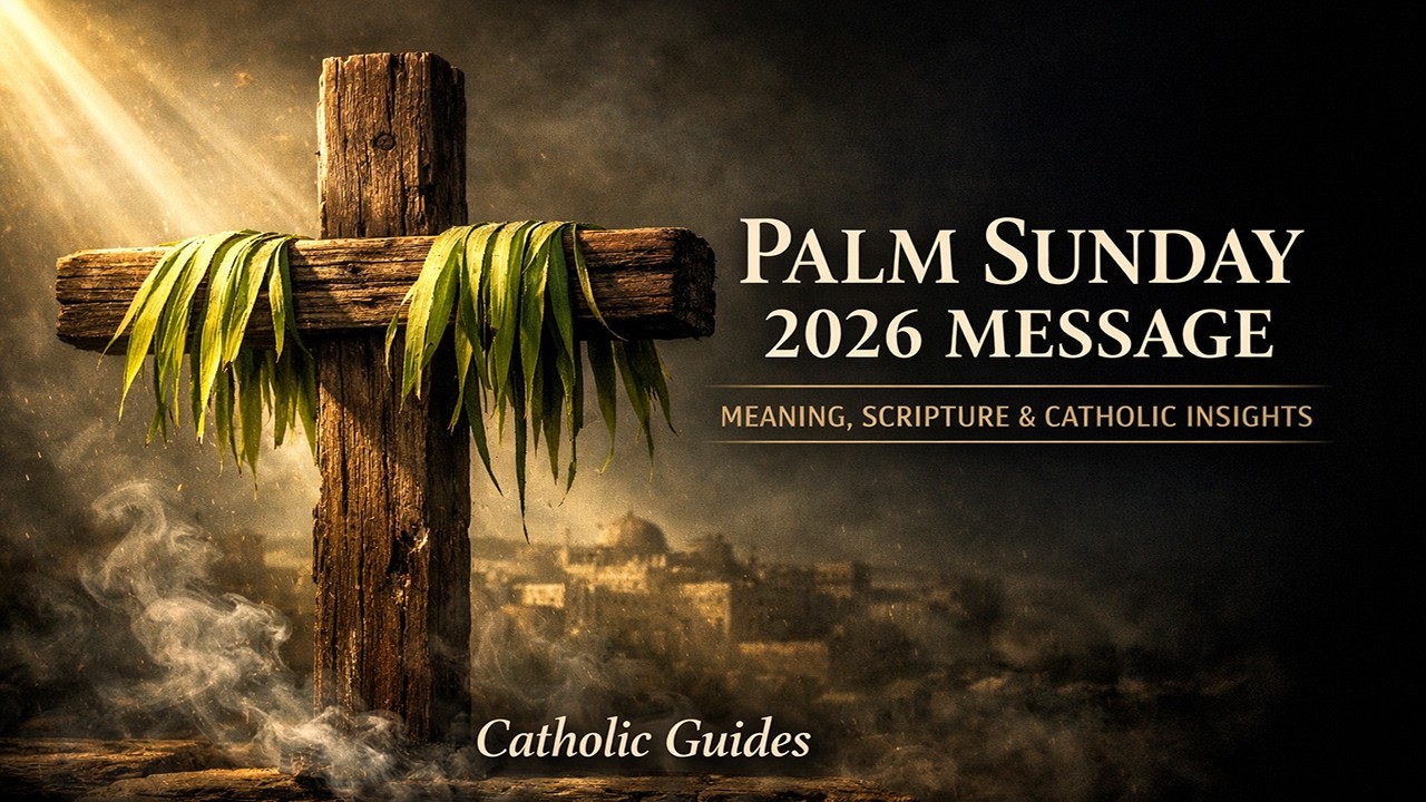 Palm Sunday Message: Don’t Miss This Before Holy Week Begins - YouTube