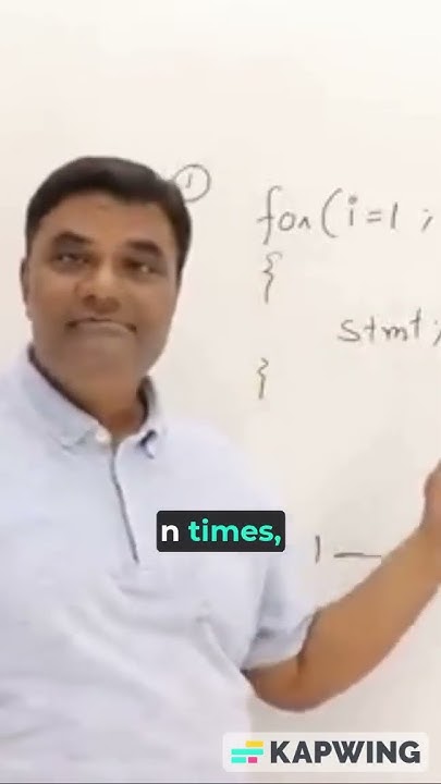 Understanding Loop Time Complexity Youtube
