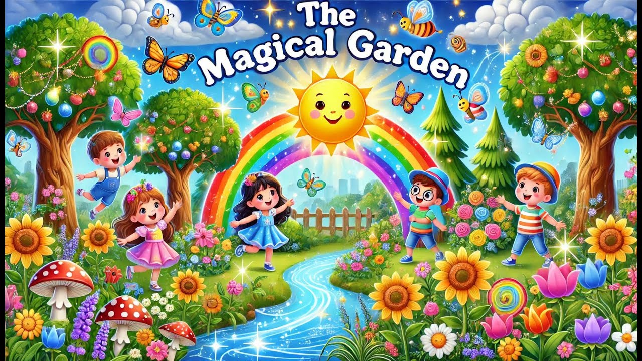 The Magical Garden Song | Sing Along and Explore Nature with Fun Rhymes ...