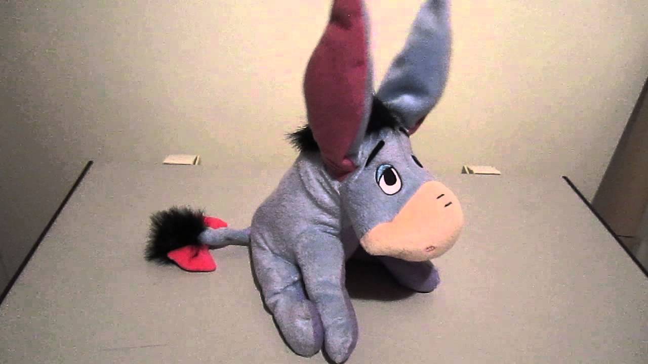 Winnie The Pooh Eeyore singing toy - YouTube