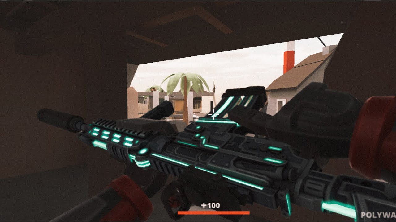 🦾M4a1 Spectrum🦾 - PolyWar Gameplay - YouTube
