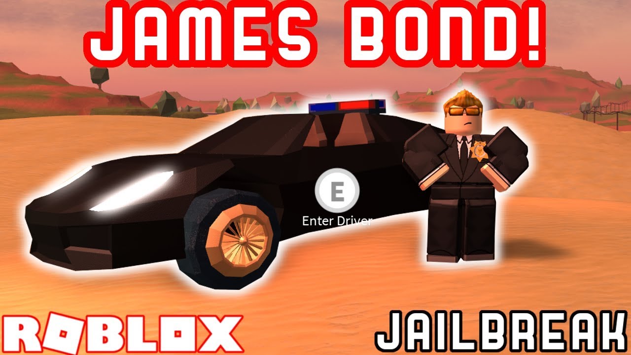 JAMES BOND CHALLENGE | Roblox Jailbreak Roleplay Challenge - YouTube
