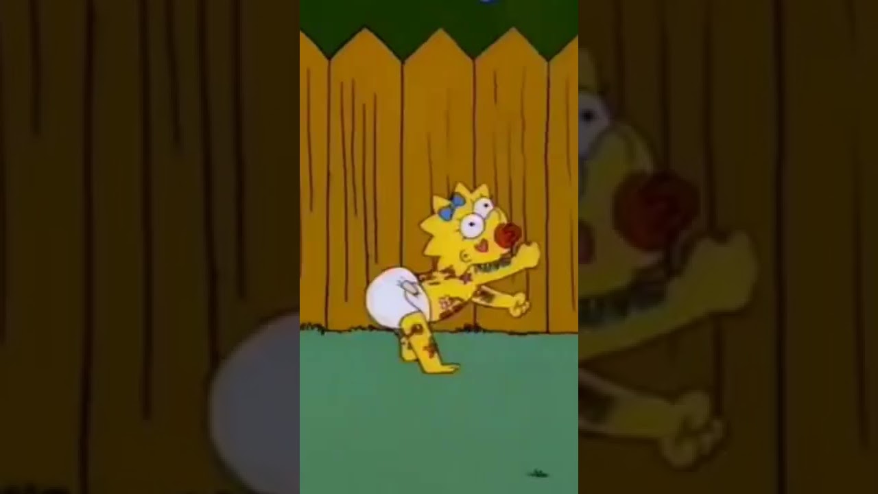 The Simpsons - Maggie Dancing pt 2 - YouTube