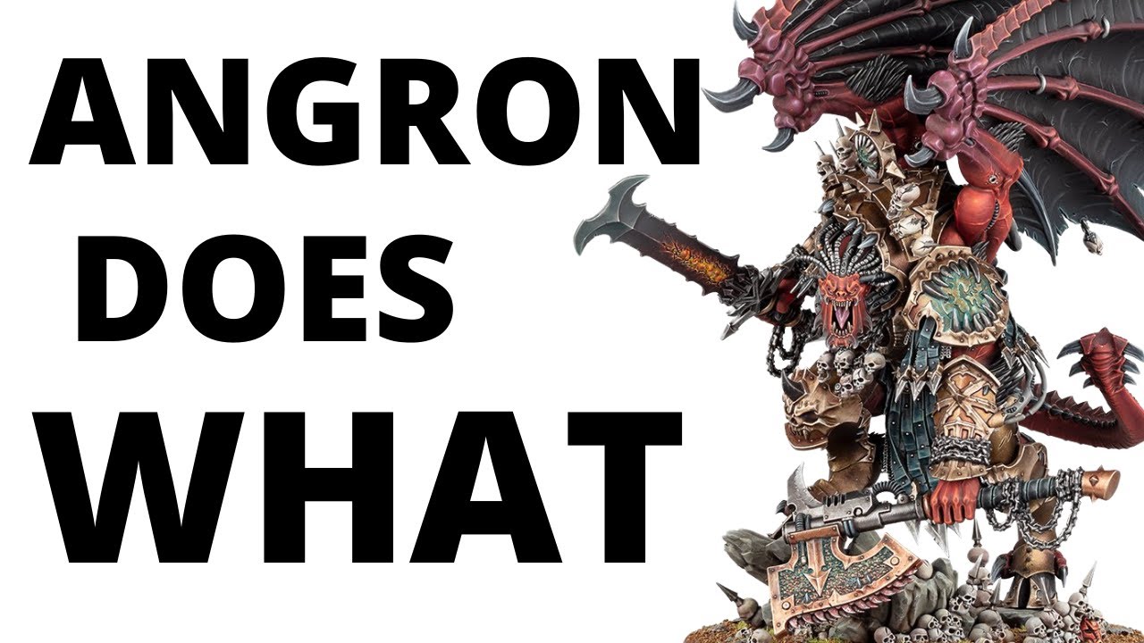 Angron Unit Review in Codex World Eaters - How good is he in Game ...