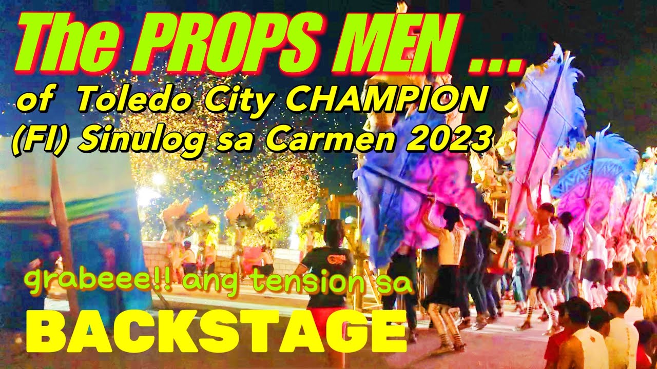 PROPS MEN of Toledo City CHAMPION (FI) Sinulog sa Carmen 2023 Grabeee ...