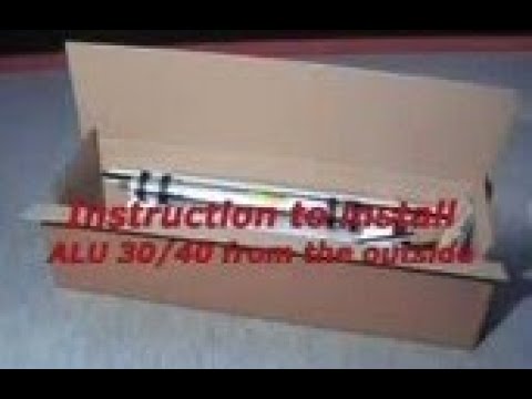 MCD roller shutter - Alu30 / Alu40 front roll shutter installation ...