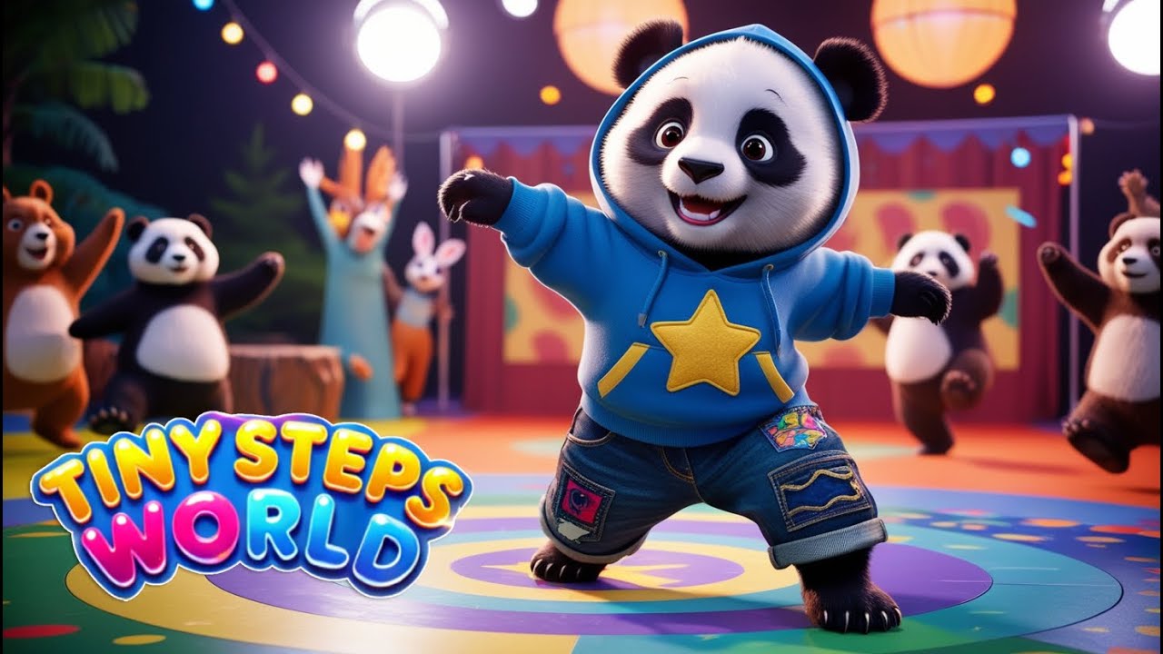 🐼 Panda Dance Party | Fun Nursery Rhyme & Dance for Kids & Toddlers ...