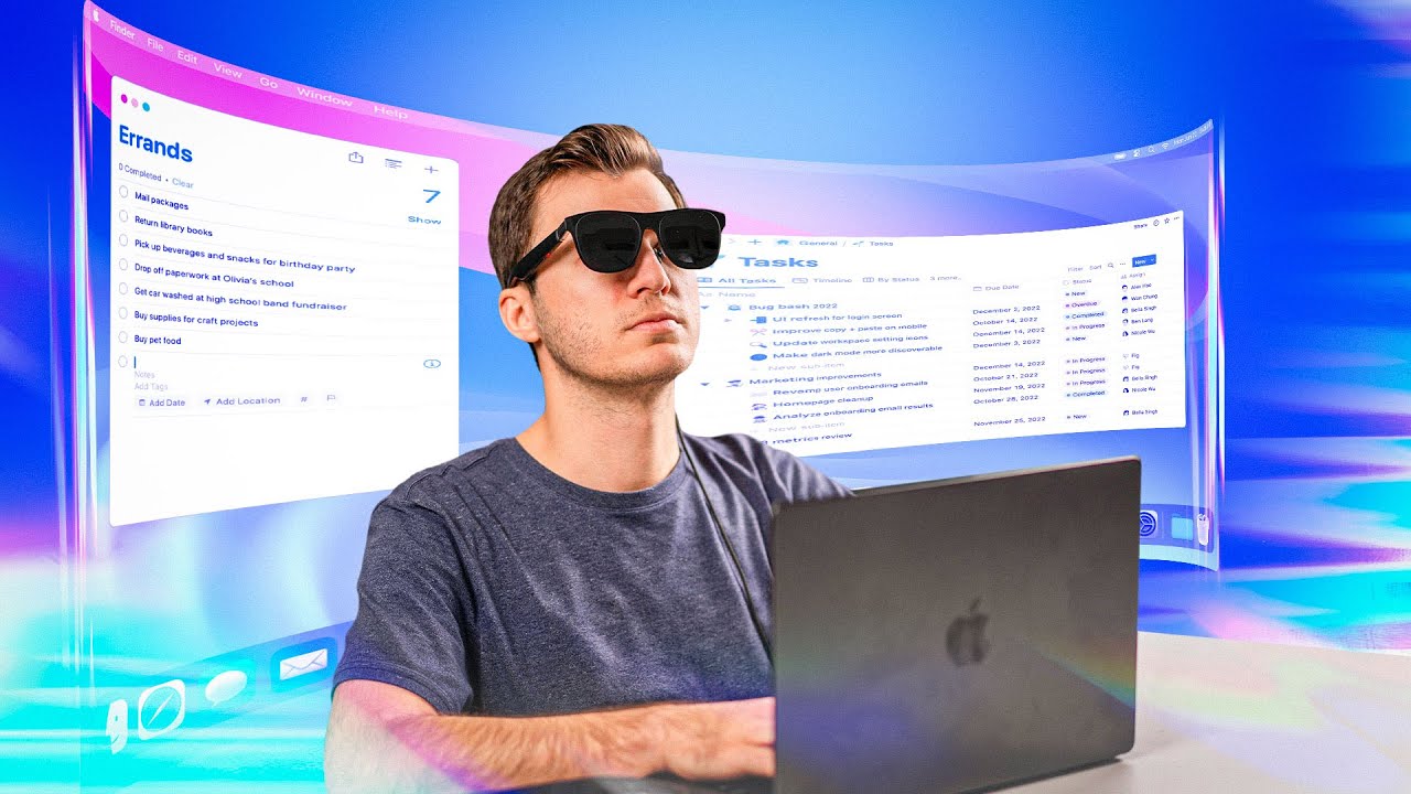 I Replaced my Screens with AR Glasses for 1 Month! | XREAL One - YouTube
