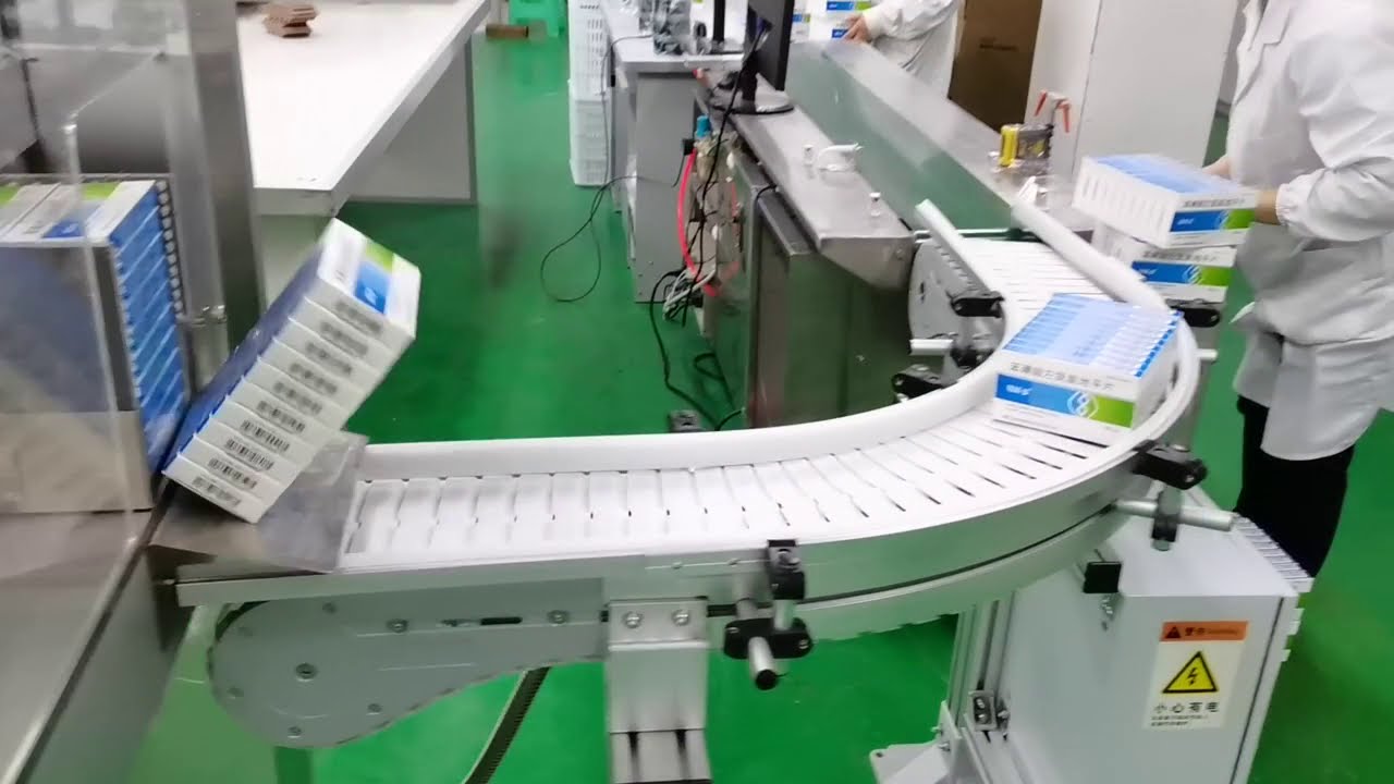 Blister Packaging Line equipped pinhole detection system - YouTube