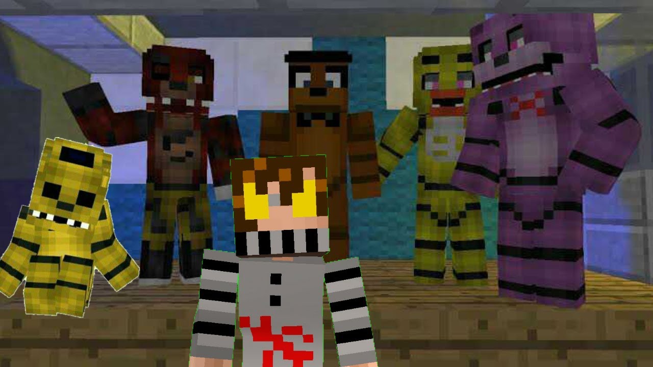 MINECRAFT:Five Nights at Freddy's - YouTube