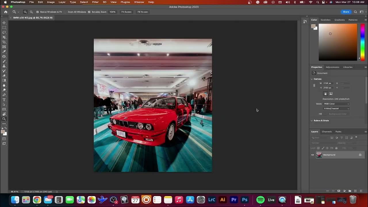 How to import your photos into Adobe Photoshop - YouTube