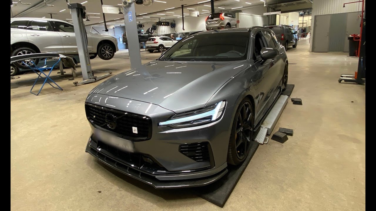 Volvo V60 Polestar Engineered With Floating Center Caps - YouTube