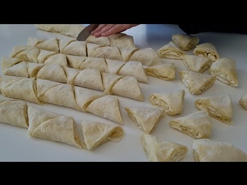 PÜF NOKTASI SADECE NİŞASTA😍5 DAKİKADA YAPTIM BÜTÜN KATLARI MİLFÖY GİBİ TEK TEK AYRILDI,KESİN DENEYİN