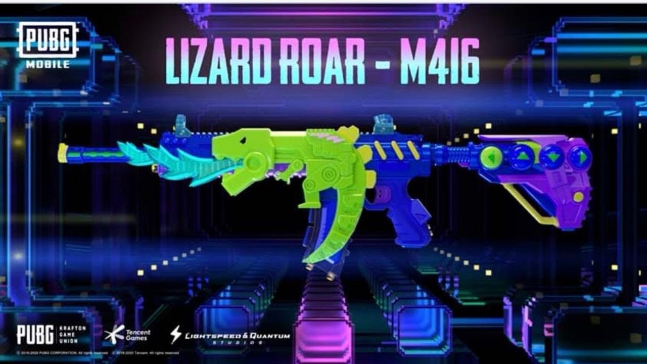 PUBGM OPEN CREATE • M416 LIZARD 7000$ UC • LUCKY - YouTube