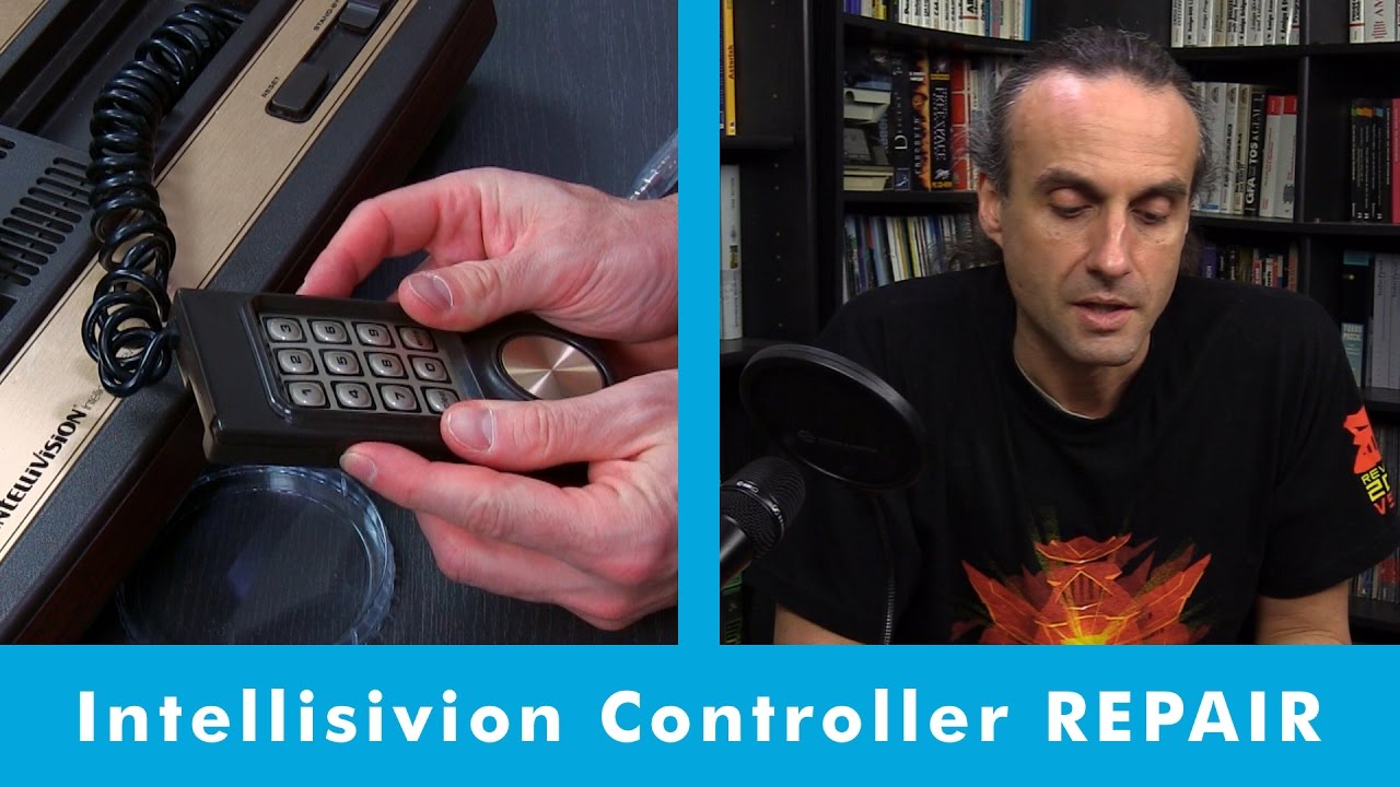 Intellivision Controller Reinigung/Reparatur/Repair - YouTube