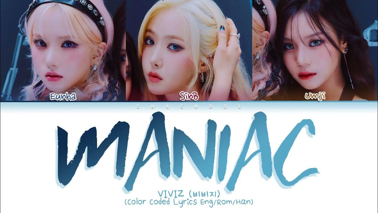 VIVIZ MANIAC Lyrics (Color Coded Lyrics) - YouTube