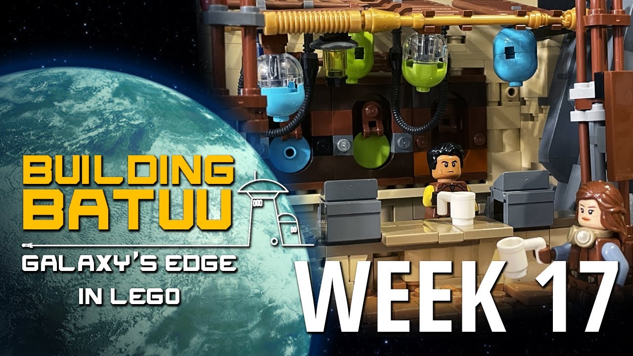 Building Batuu: Galaxy's Edge. A Lego Star Wars MOC. Week 17 The Milk ...