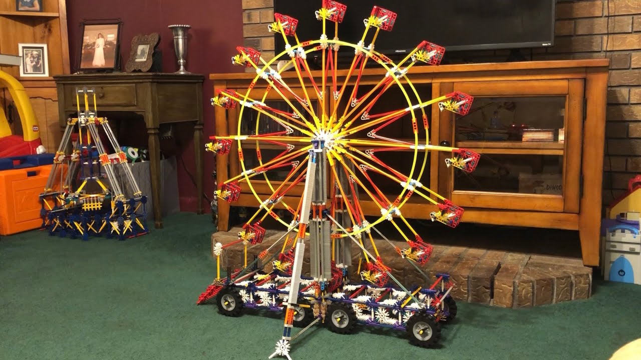Knex Eli Eagle 16 Ferris Wheel Model. - YouTube