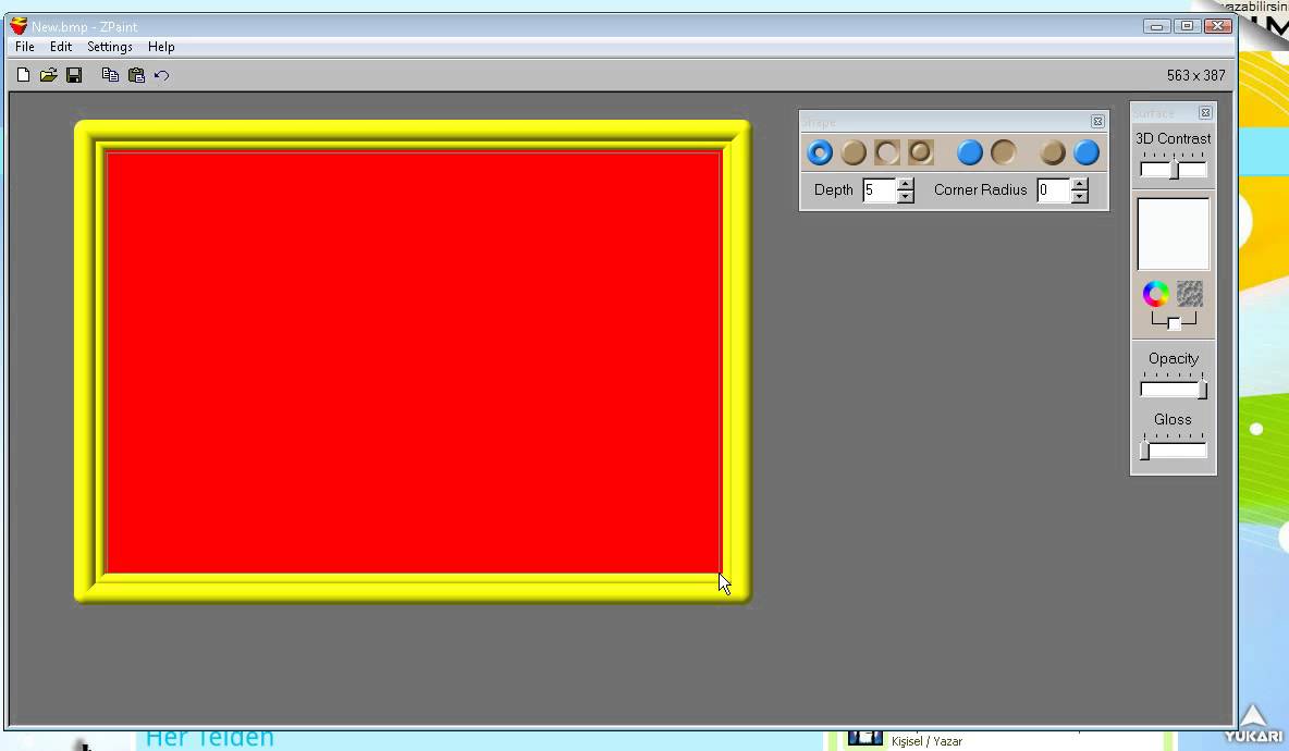 Z Paint - horozz.net - YouTube