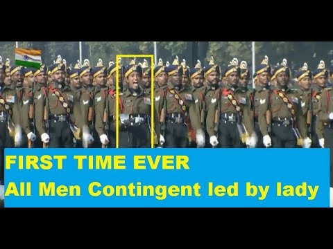 Republic Day 2019: Lt Bhavna Kasturi becomes first lady to lead all ...