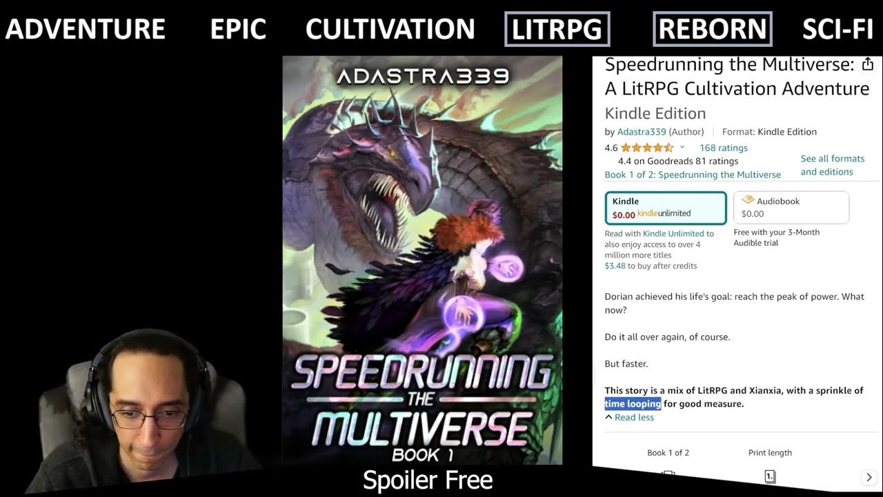 Speedrunning The Multiverse - LitRPG Book Review - YouTube
