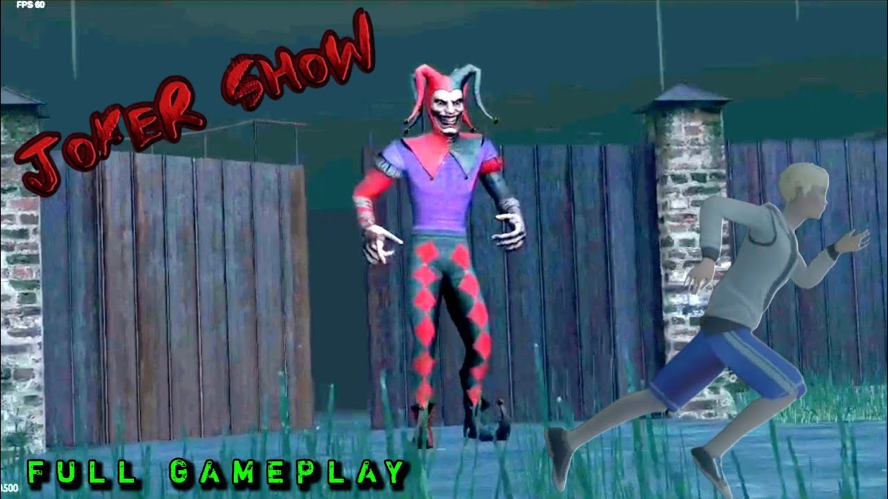 Joker Show - Horror Escape Full Gameplay (New Game) V0.500 - YouTube