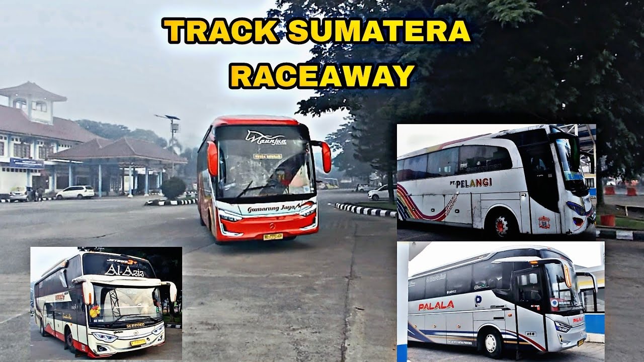 BUS SUMATERA SANGAT RAME DI LINTASAN TIMUR KEREN HABIS || SEMUA BUS ...