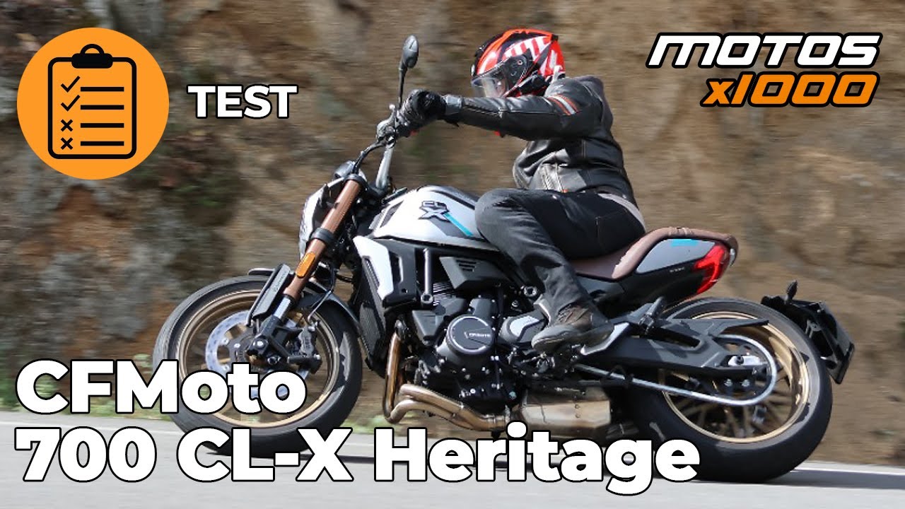 TEST CFMoto 700 CL-X Heritage | Motosx1000 - YouTube