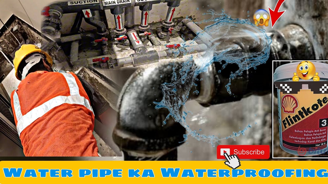 Water Pipe me Water 💧 leakage || Waterproofing || @SurajWaterproofing ...