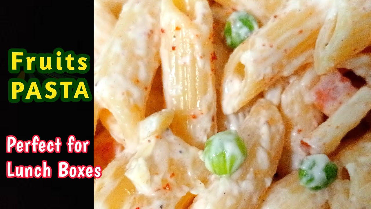 Kid-Friendly Fruit Pasta: A Perfect Snack for Lunch Boxes | yummy cold ...