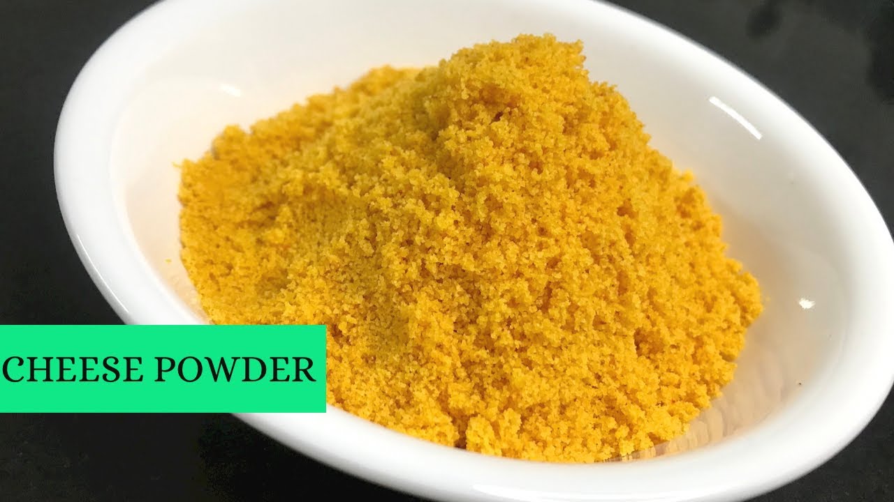 How to make cheese powder at home | Homemade Cheese Powder - YouTube