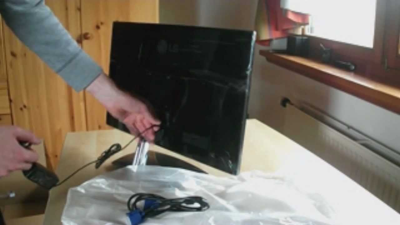 Unboxing | Super LED LG Monitor (E2351) - YouTube
