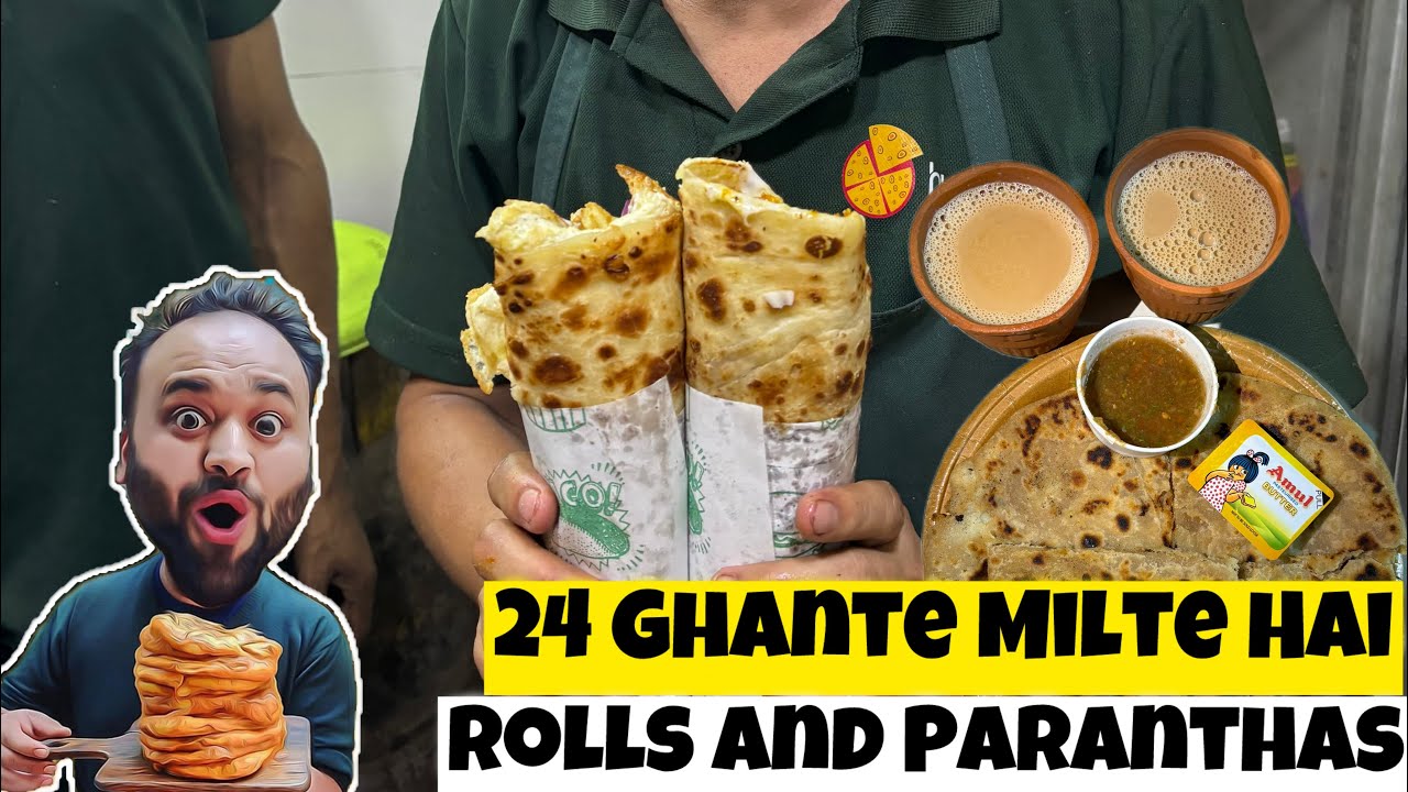 24 घंटे मिलते है पराँठे | 15 Types Of Paranthas In Noida | Hurrys ...