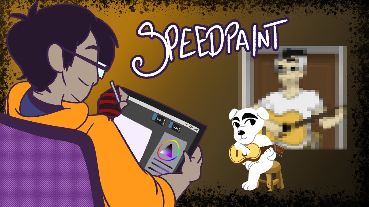 Speedpaint - Humanized K.K. Slider! - YouTube