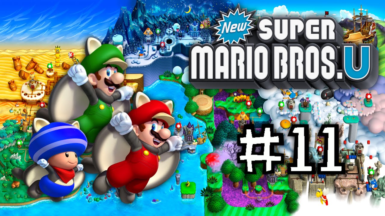 Let's Play! - New Super Mario Bros. U (Co-Op) Episode 11: Soda Jungle ...