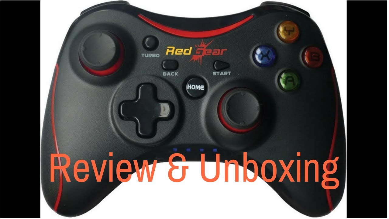 Redgear Pro Series Wired Gamepad Review & Unboxing - YouTube