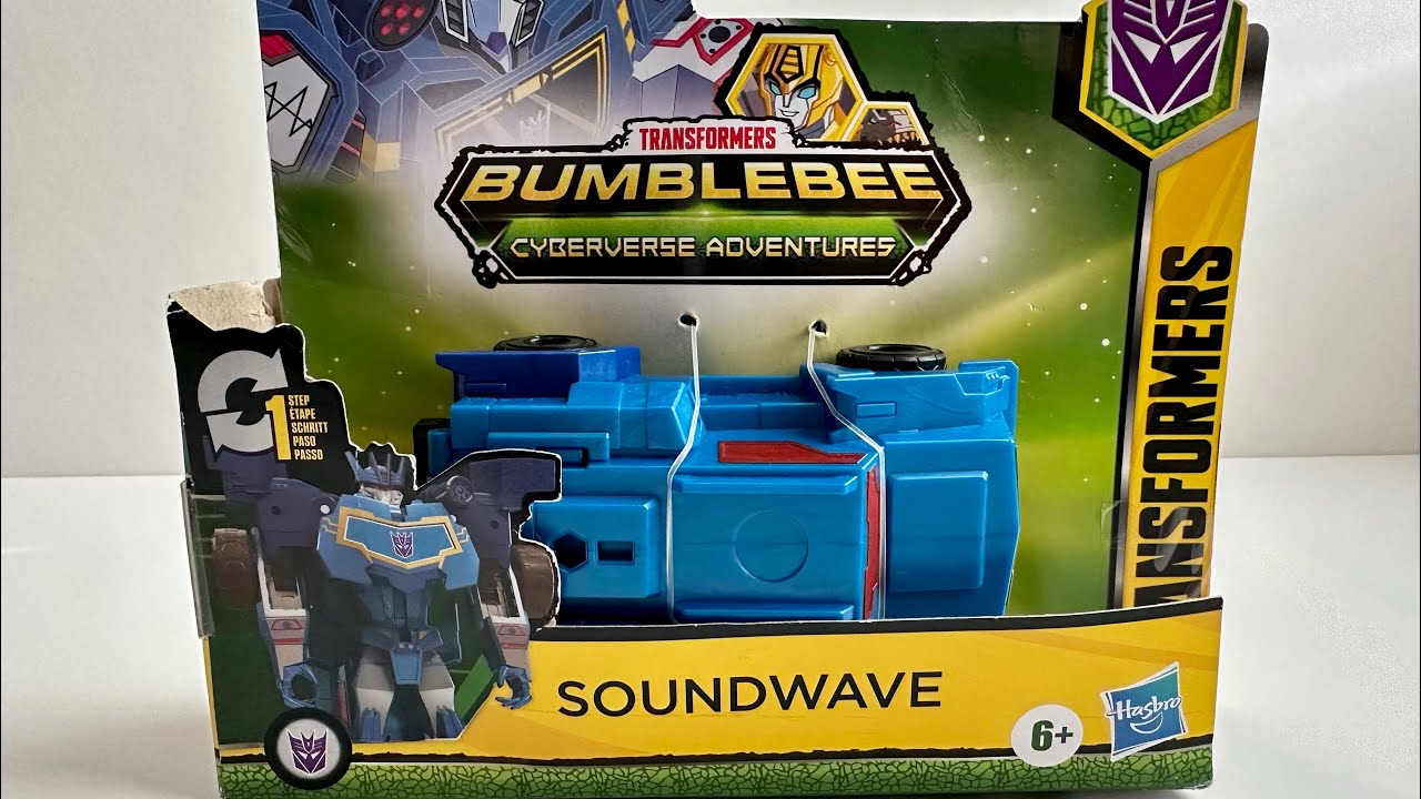 Transformers SOUNDWAVE toy unboxing | Transformers - YouTube
