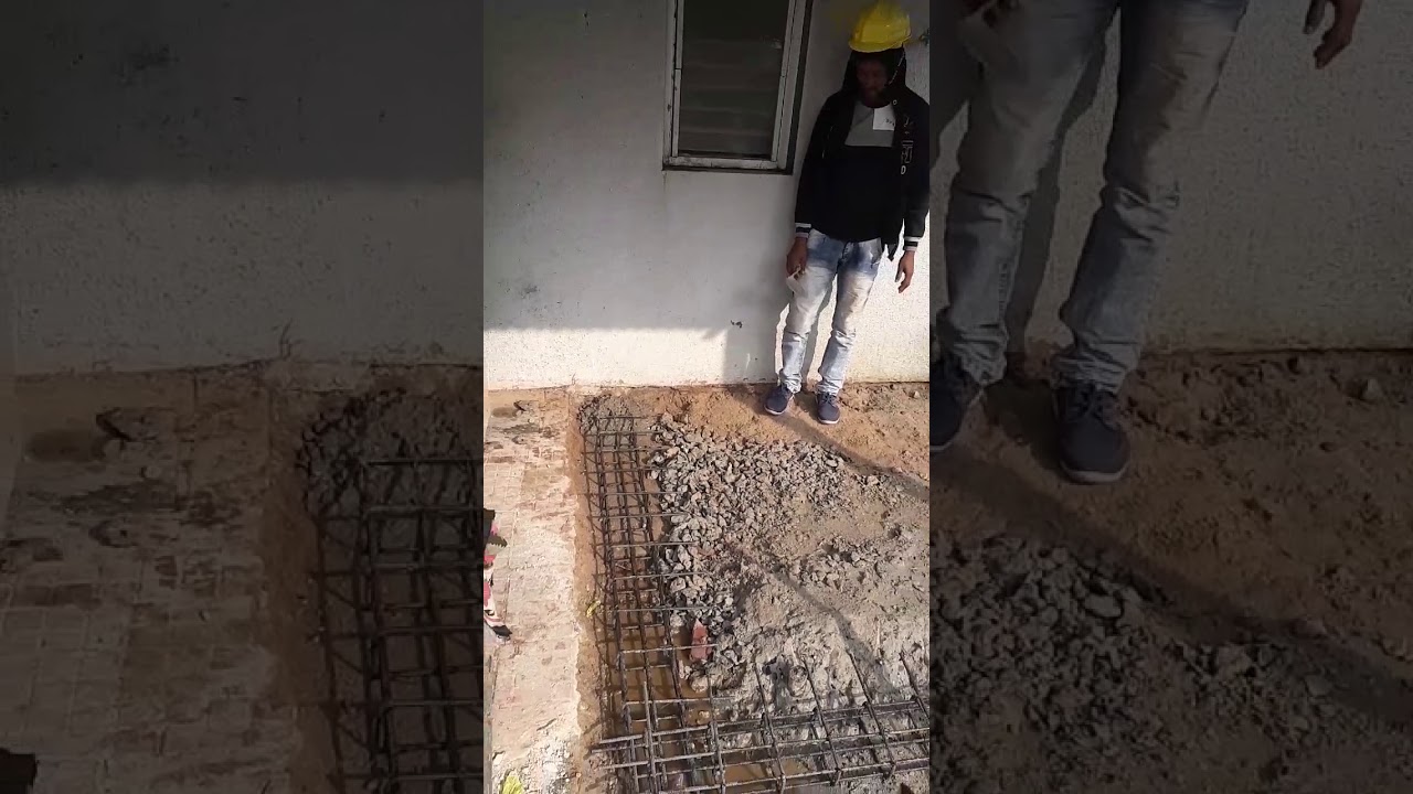 RCC coping beam concrete - YouTube