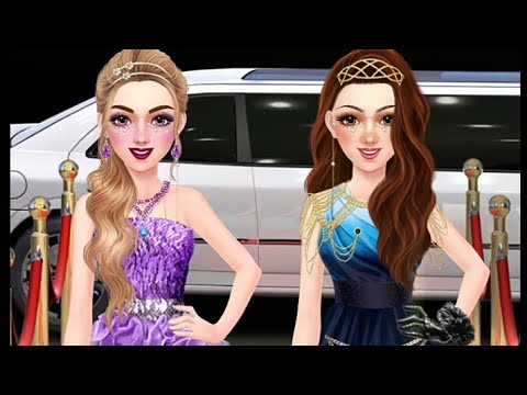 Fashion show game glitter party makeup and dressup | #fashionshow - YouTube