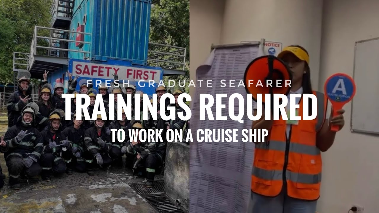 Mga Trainings Required to Work on a Cruise Ship | Fresh Graduate ...